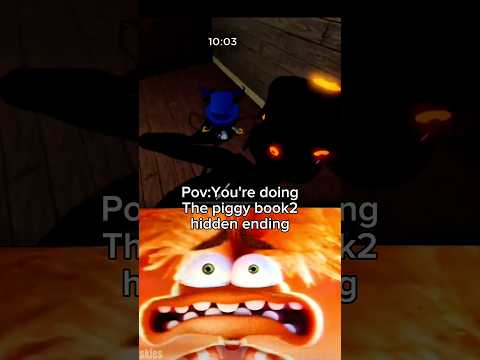 Piggy book 2 chapter 12 hidden ending be like: #anxiety #insideout2 #meme #piggy#tio #minitoon#short