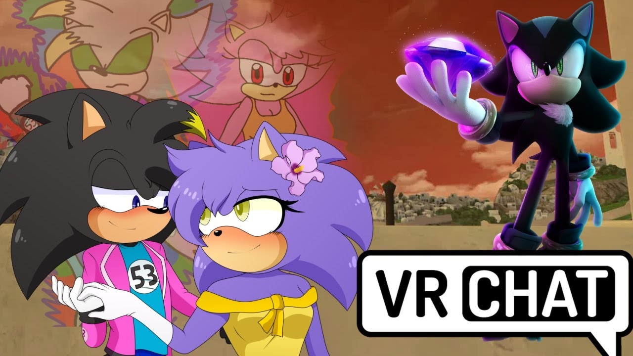 Lavender and Tommy vs Mephiles the Dark - VRChat (feat. Velocity Tommy ...