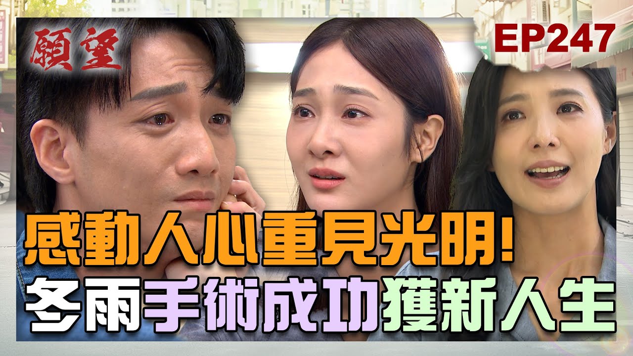 願望 EP247 完整版｜感動人心重見光明！冬雨眼角膜手術成功 再一次獲得新人生！虐戀宣告結束 美妍鬼王重燃愛火！｜Desires｜【PP石墨烯塑崩打卡褲】 - YouTube