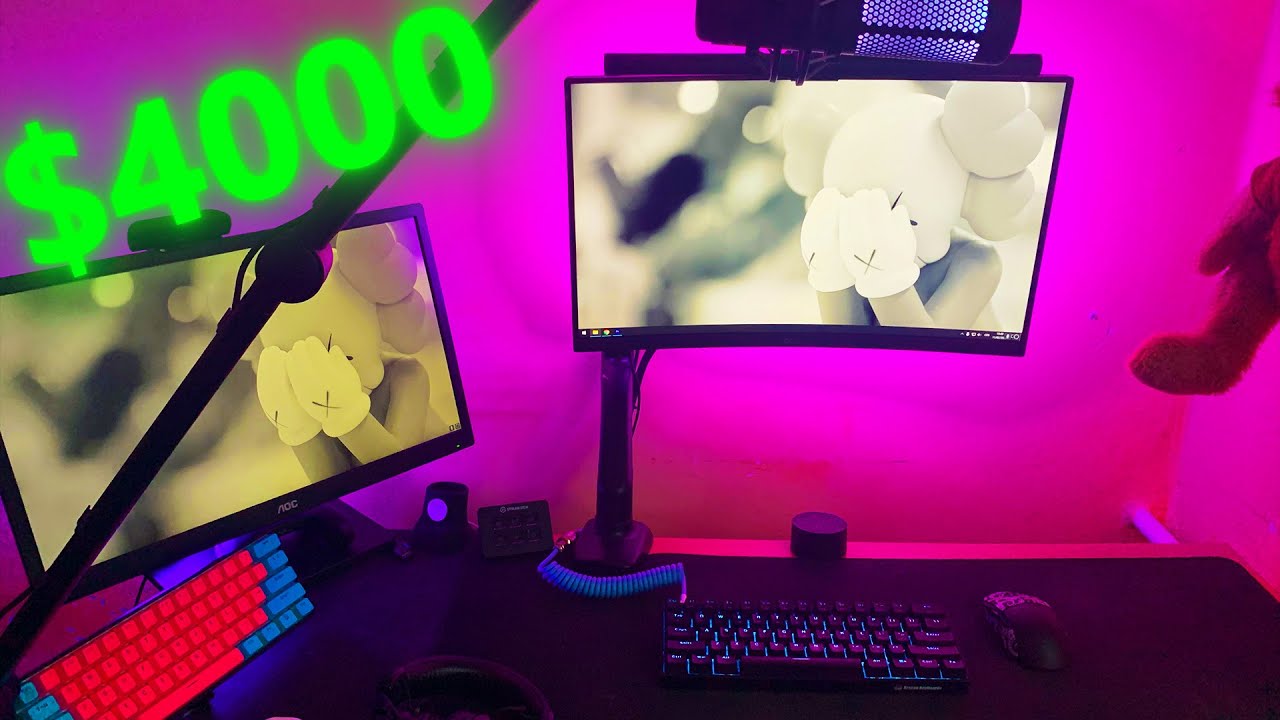 My 4000$ Ultimate Gaming Setup Tour (2024) - YouTube