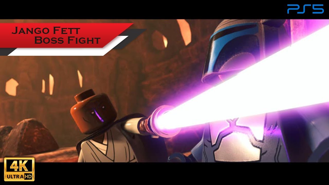 LEGO Star Wars: The Skywalker Saga Boss Fight - Jango Fett - YouTube