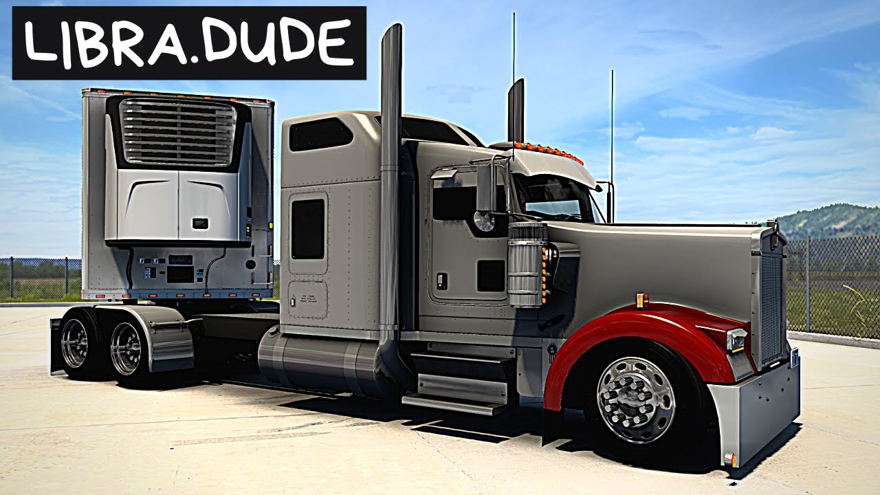 Stretched Kenworth W900 - (Libra Dude "99%" on ATS) - American Truck ...
