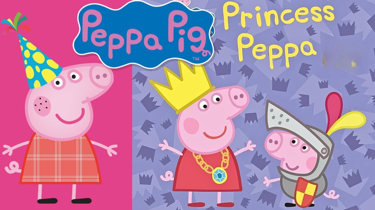 Princess Peppa Pig - Read Along With Me🤗🤗 - YouTube