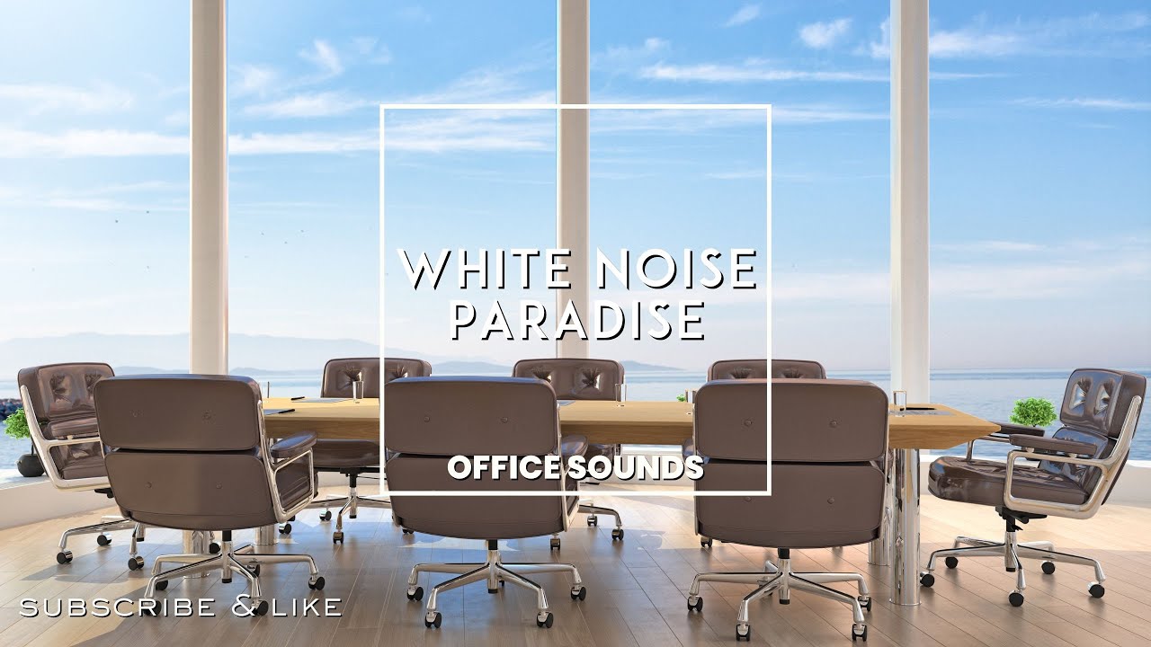 BUSY DAY AT THE OFFICE SOUNDS WHITE NOISE - WORK & STUDY - YouTube