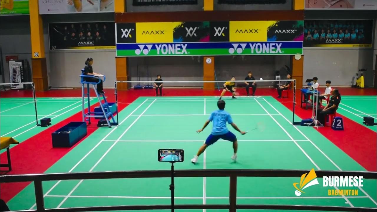 Myanmar National Selection Match : Zaw Lin Htoo vs Hein Htut - YouTube