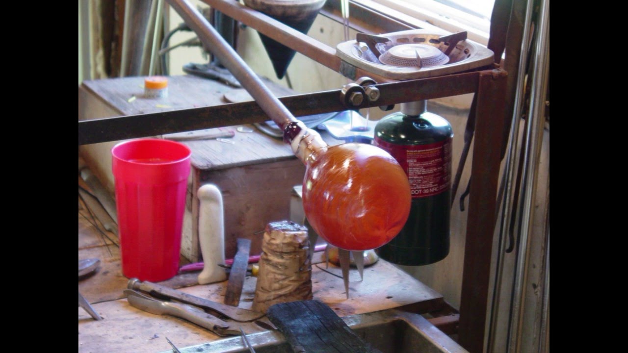 Time Lapse making a glass jack in the pulpit - YouTube