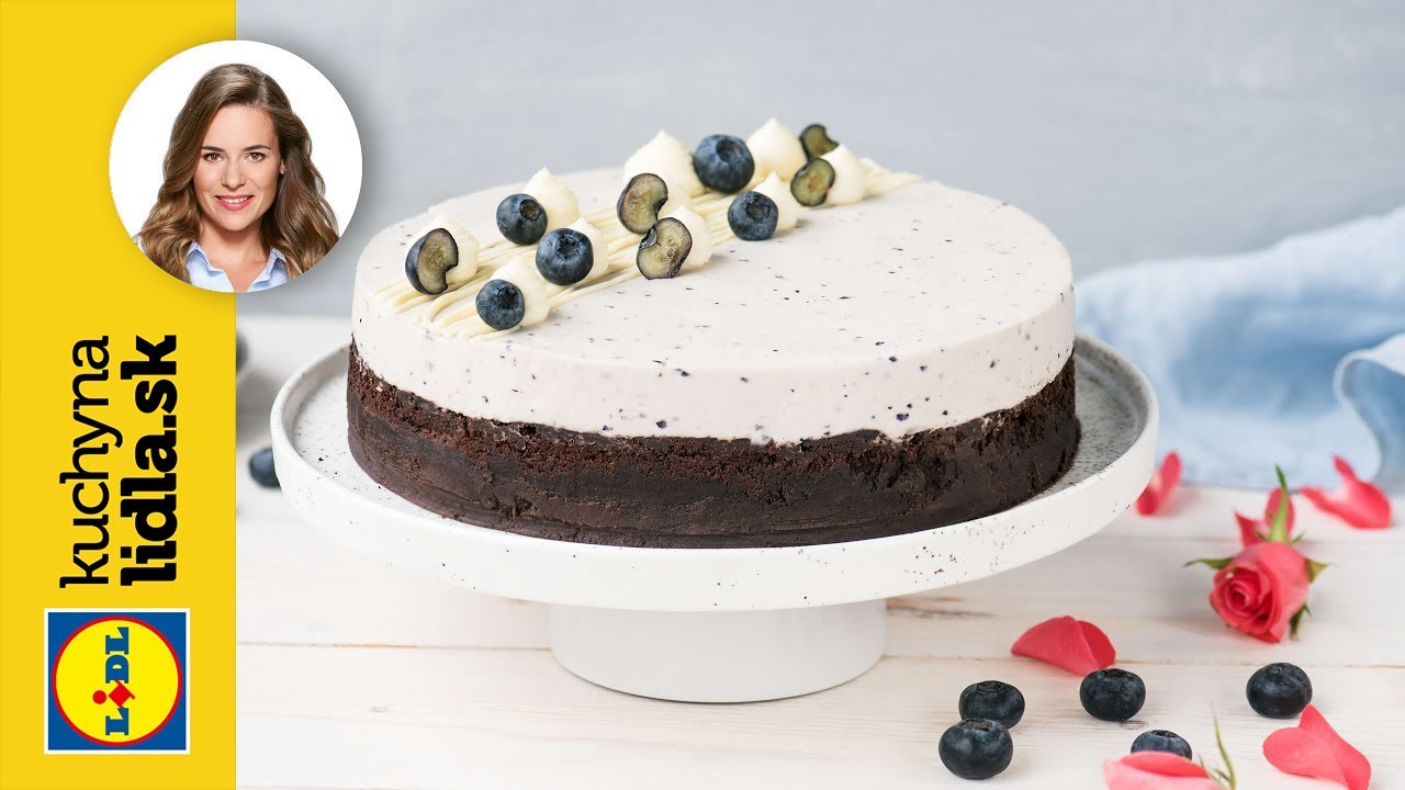Čokoládová torta s mascarpone krémom a čučoriedkami 🍰 | Veronika Bušová ...