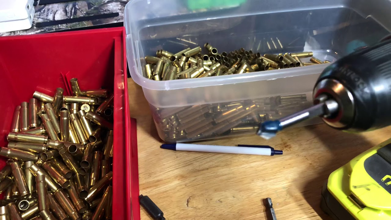 Easy way to swage .223 or 300 blackout without a seater. Thanks Val ...