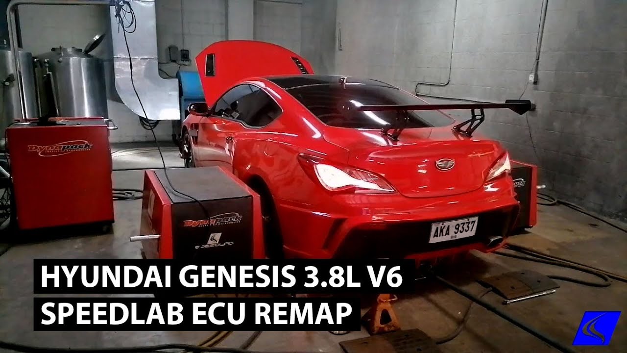 Hyundai Genesis SpeedLab ECU Remap - YouTube