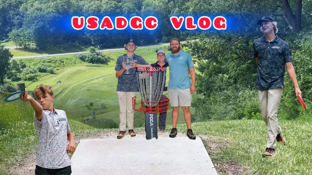USADGC VLOG 2024 | Ryan Monn Disc Golf - YouTube