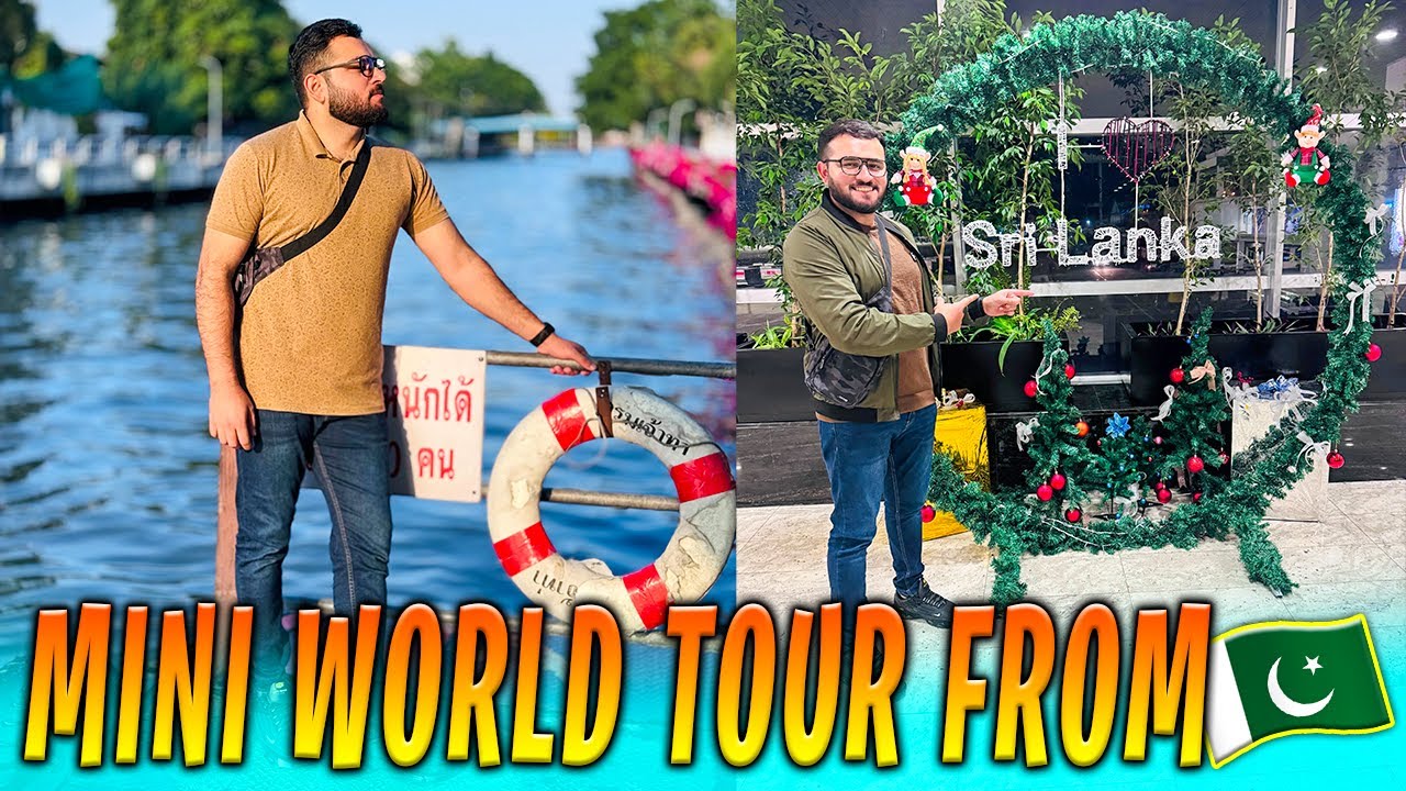 My First Travel Vlog II STARTED MINI WORLD TOUR FROM II 🇵🇰 EP-01 🇱🇰 ...
