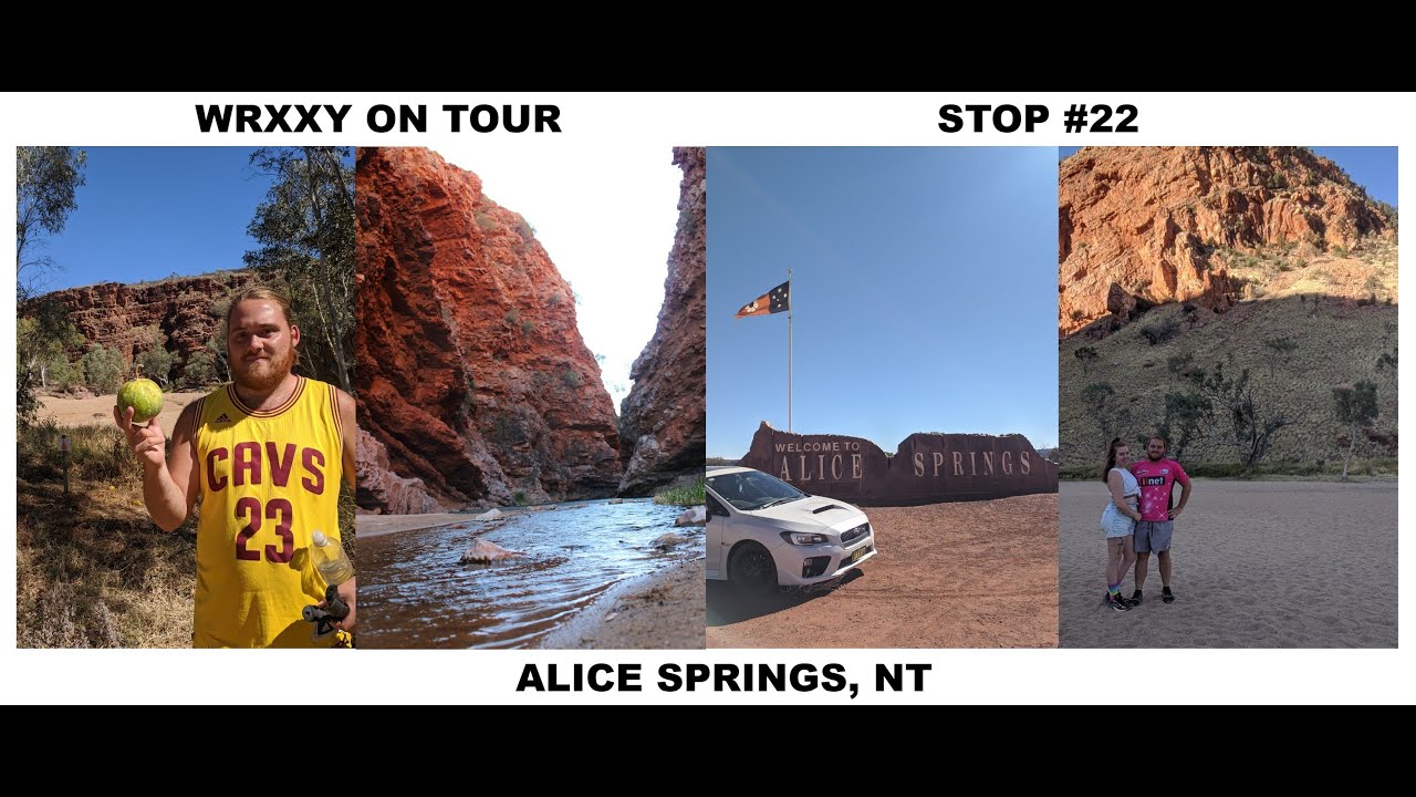 Vlog #78 29/7/21 Stop #22 Hiking & Sightseeing around Alice Springs, NT ...