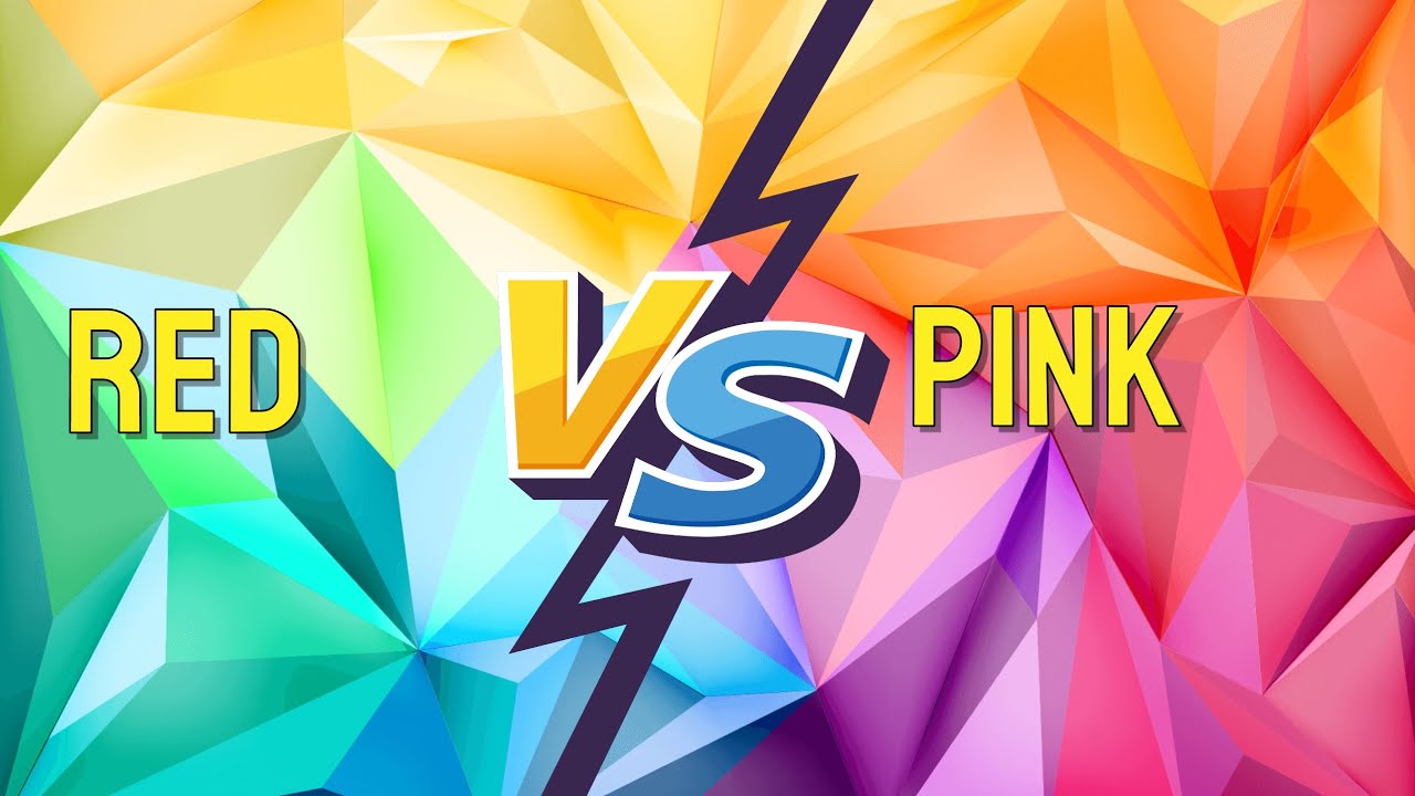 red Vs pink choose your favourite colour and enjoy the video 😍😍 - YouTube