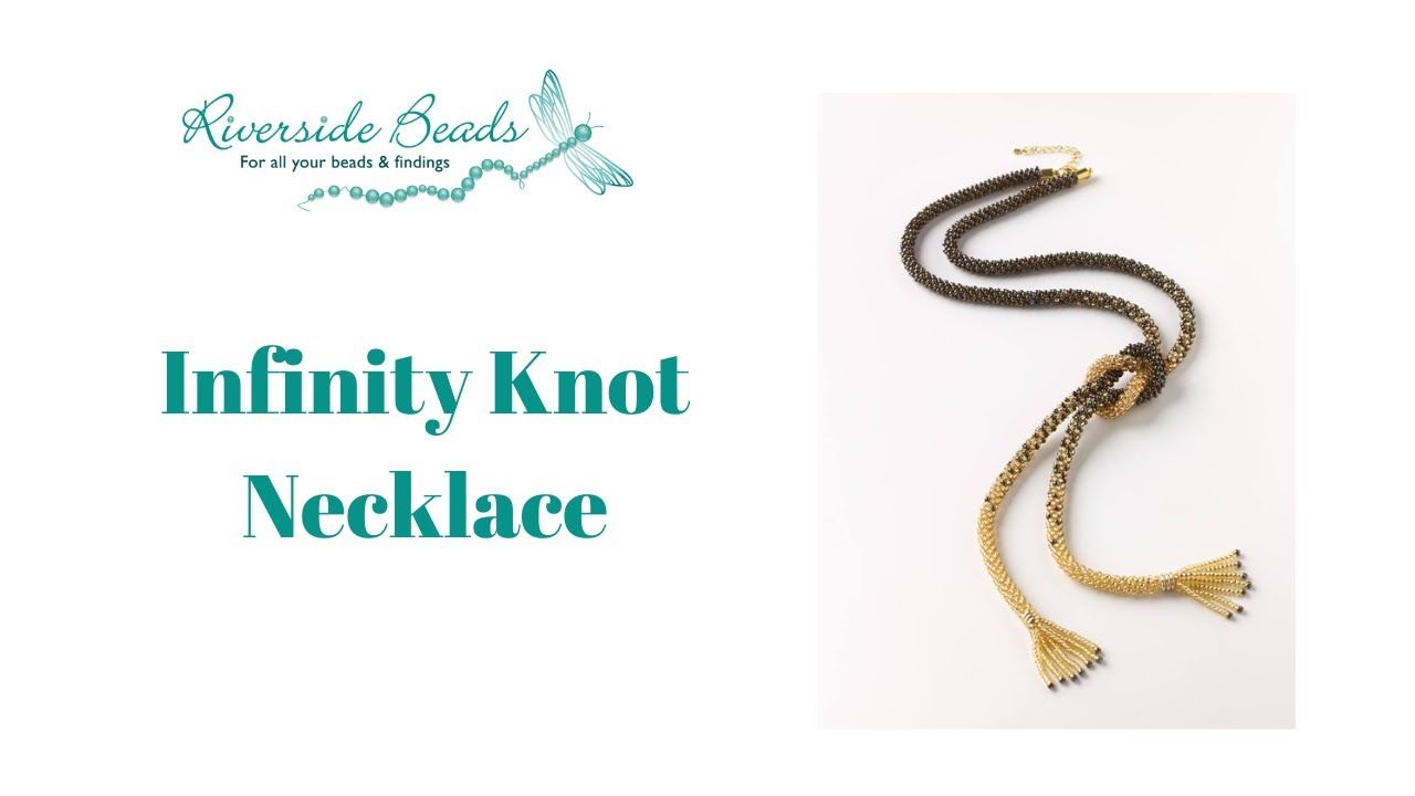 Infinity Knot Necklace Tutorial - YouTube