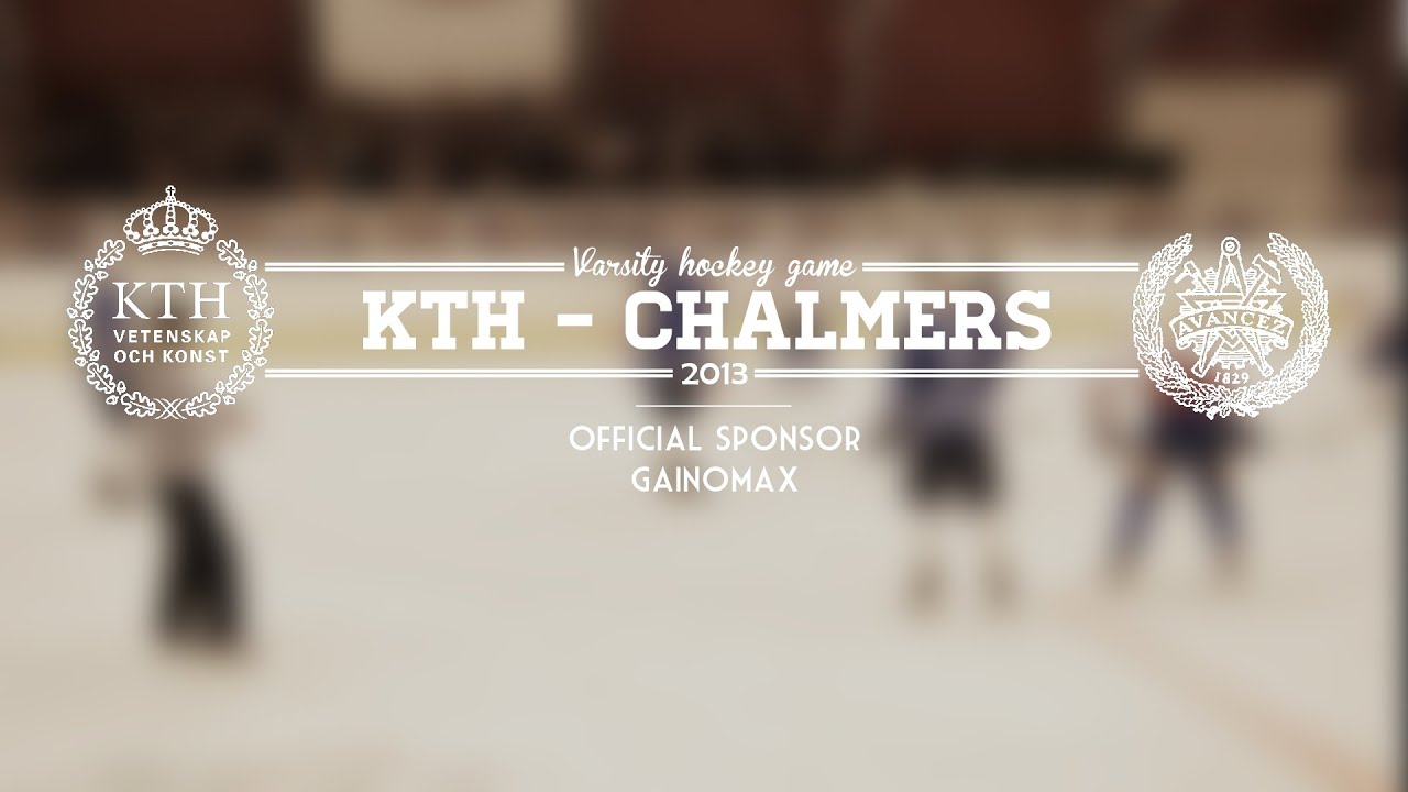 KTH - Chalmers UHL Varsity Hockey Game - YouTube