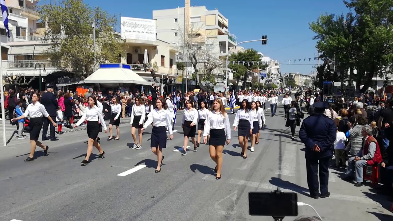 25η Μαρτίου 2019: 3ο Λύκειο Αλίμου - YouTube