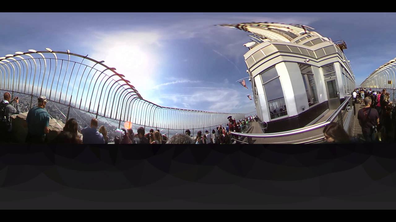 Empire State Building - 86th Floor Observation Deck - 360 degree view ...