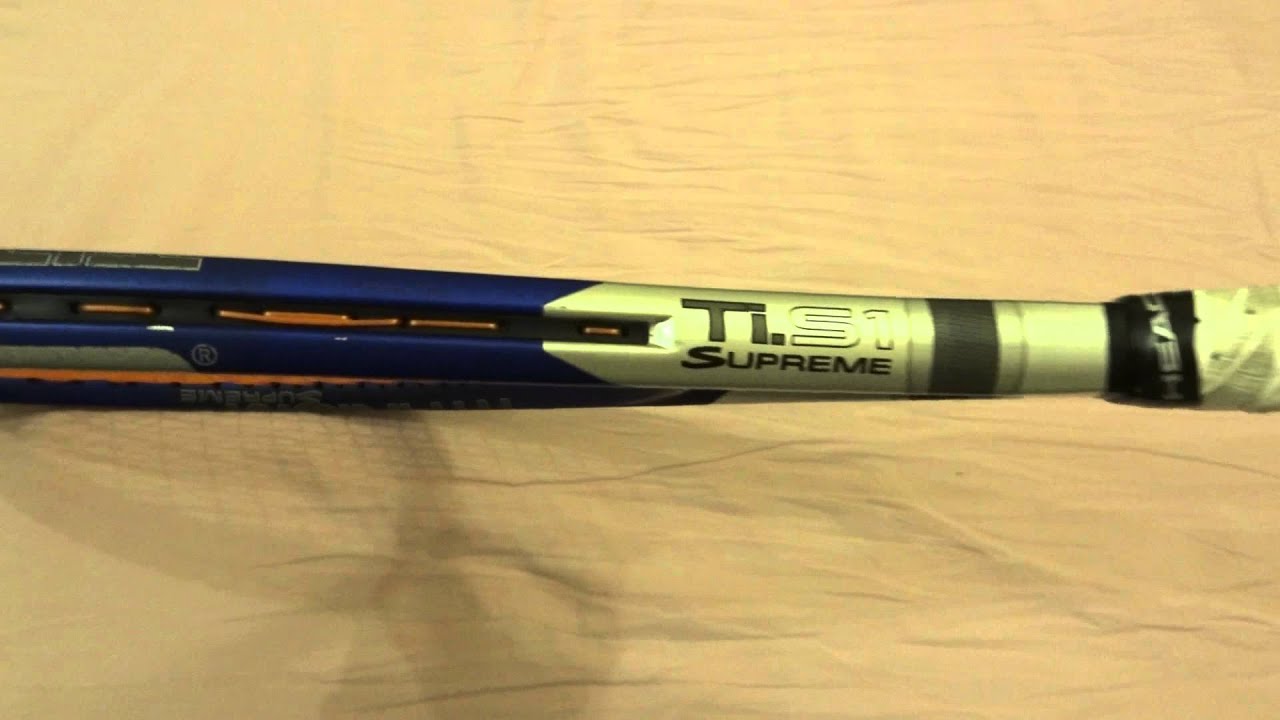 Head TiS1 Supreme tennis racket review - YouTube