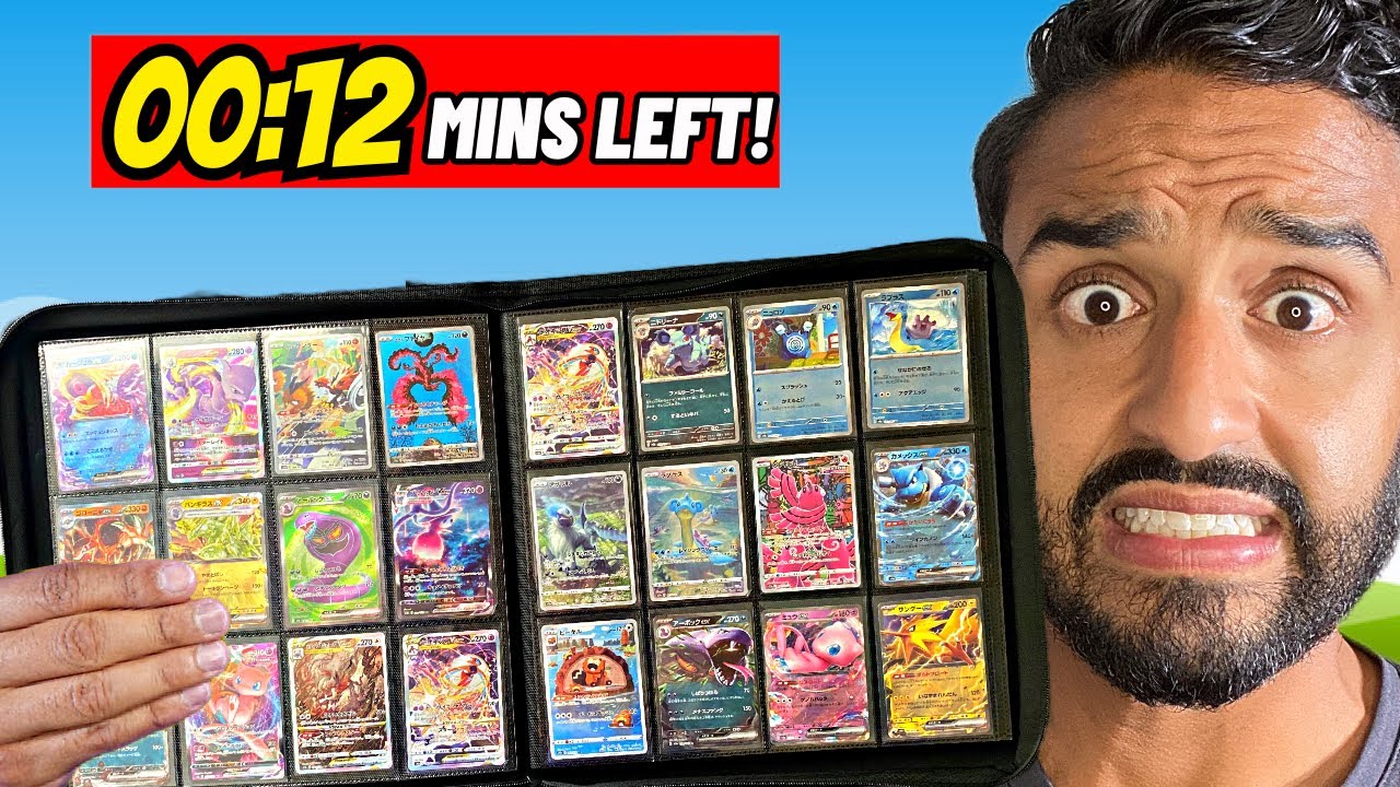 Pokémon Cards Challenge: Finish in 1 Hour or Lose Them All! - YouTube