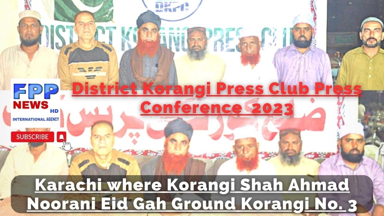 Korangi Allama Shah Ahmad Noorani Eidgah Ground Rescue Action Committee ...