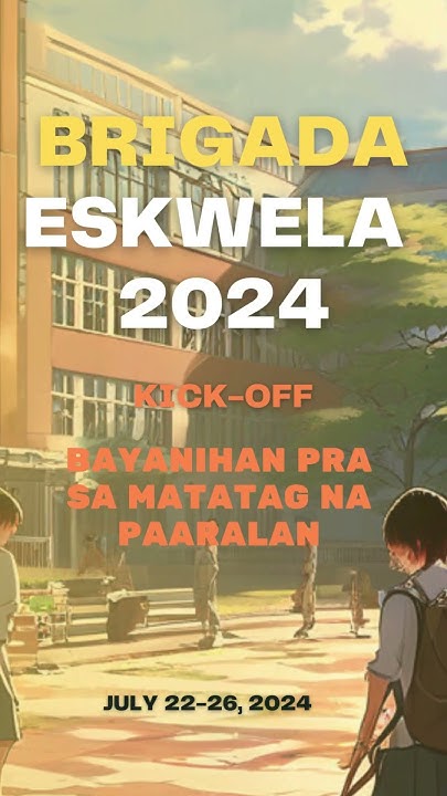 Brigada Eskwela Song for S.Y. 2024-2025 (Bayanihang Matatag)#brigadaeskwela2024 - YouTube