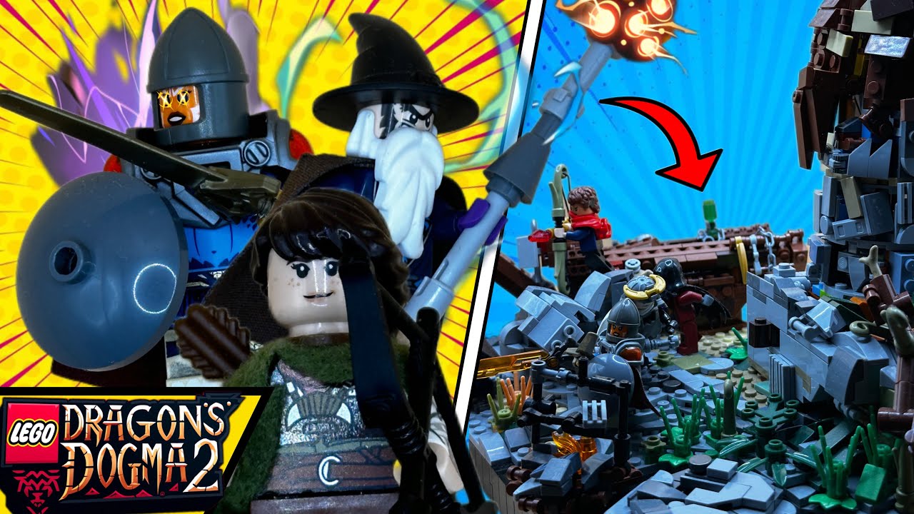 LEGO FANTASY DIORAMA inspiriert von DRAGONS DOGMA (PS5) | MOC inkl ...