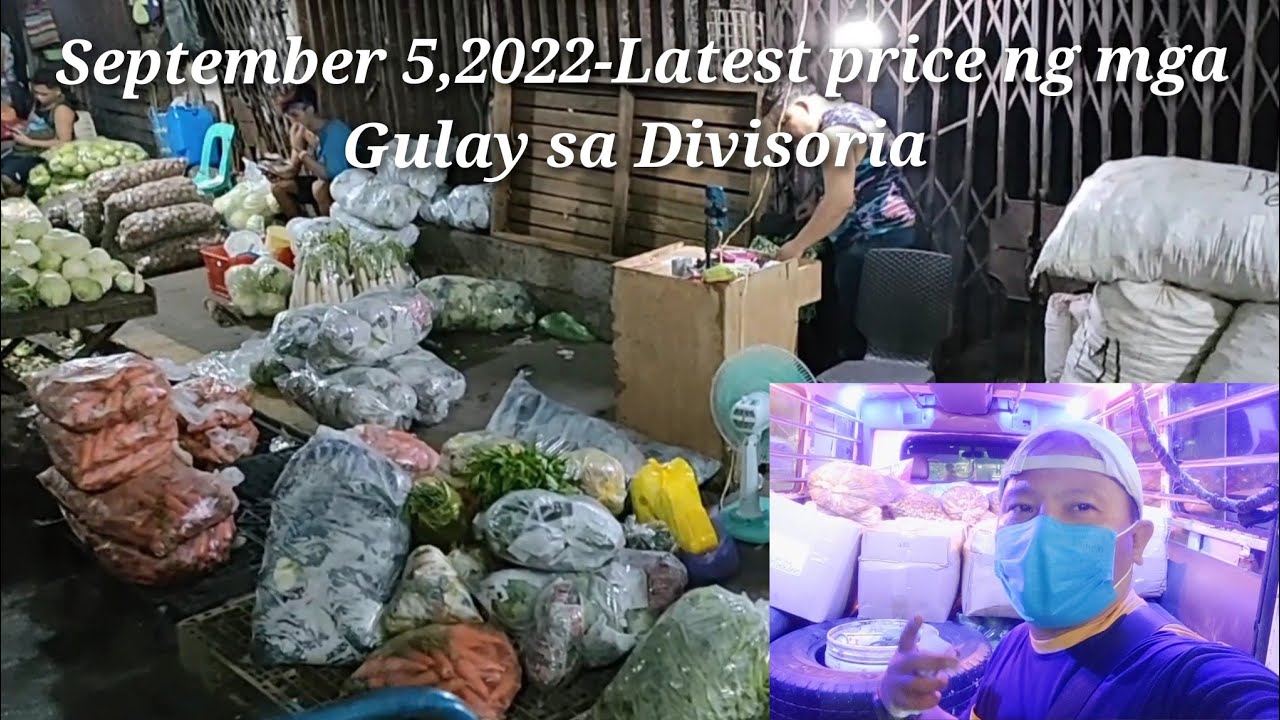 September 5,2022-Latest price ng mga Gulay sa Divisoria - YouTube