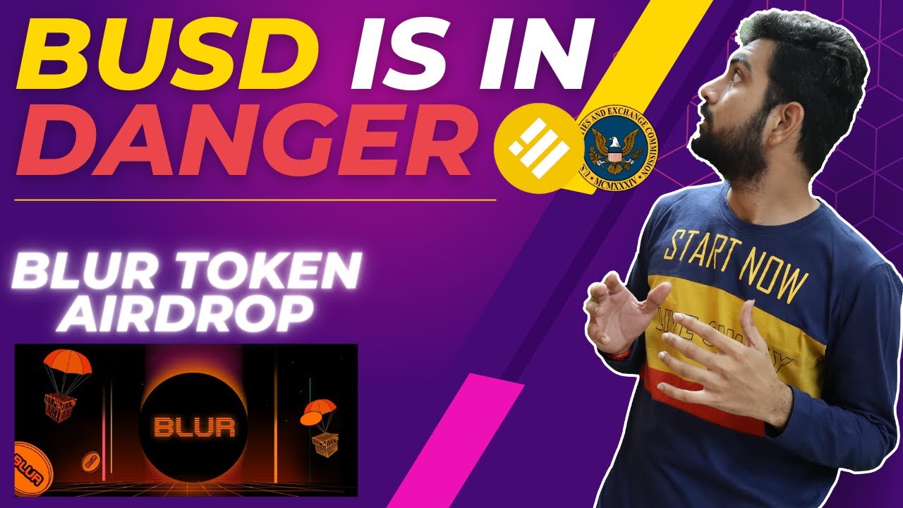 Is Holding BUSD Safe After Paxos Suspended Minting? | BLUR Token Airdrop on Bitget - YouTube