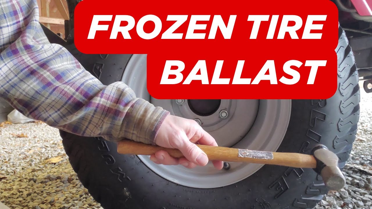 Too Cold For Liquid Ballast In Tractor Tires? - YouTube