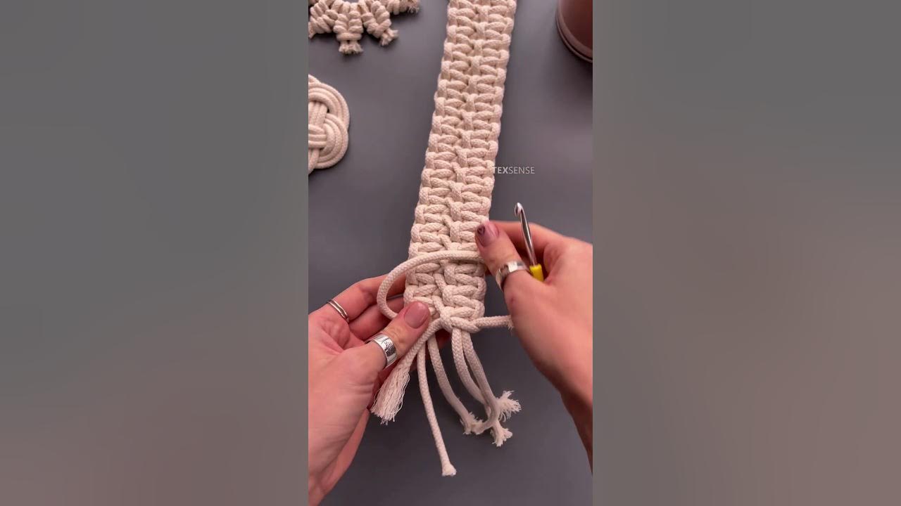 Macrame Candle Holder #macrametutorial #macramedecor - YouTube