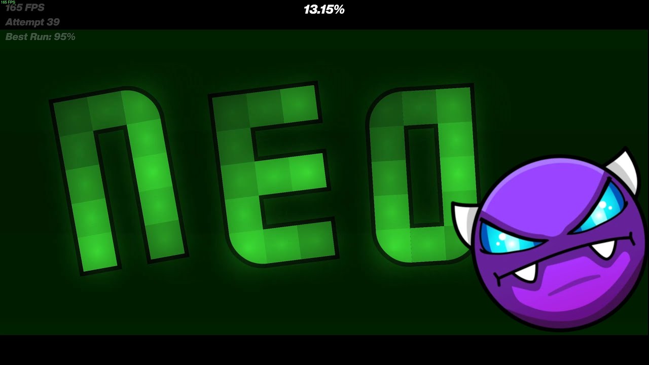 Neo 100% (All Coins) [Weekly Easy Demon 20/2 - 26/2] | Geometry Dash ...