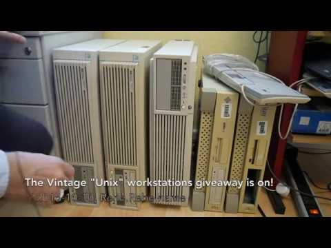 The ultimate Unix workstation giveaway! 2x HP/PA-RISC + 2x Sun Ultra5 ...