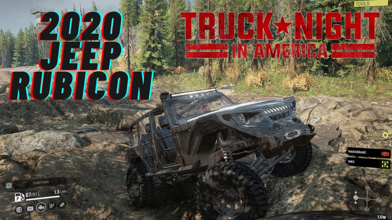 SnowRunner Mod Review | 2020 JEEP WRANGLER RUBICON TESTED IN TRUCK ...