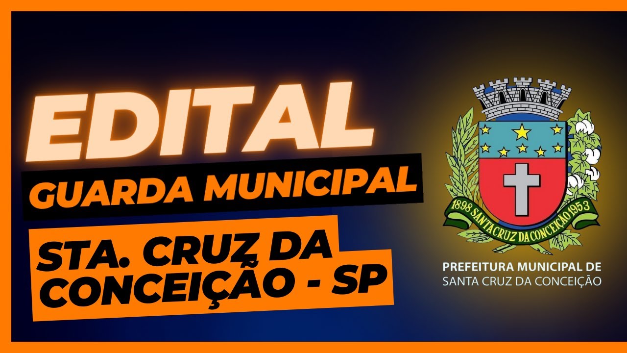 Análise edital GCM Santa Cruz da Conceição - SP - YouTube