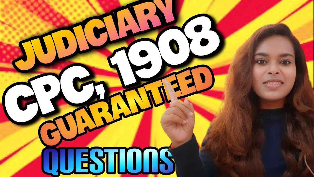 Preparation for Judiciary Exam Tips and Tricks for Success, CPC Lecture Series - YouTube