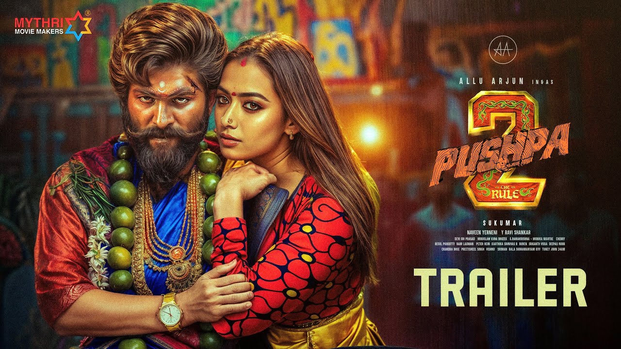 Pushpa 2 : The Rule - Trailer | Allu Arjun | Rashmika Mandanna ...