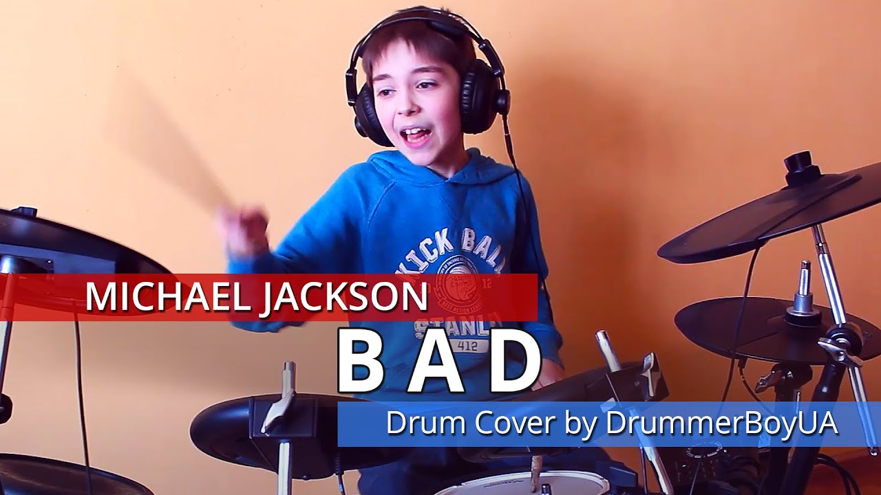 Michael Jackson - Bad (Drum Cover) - YouTube