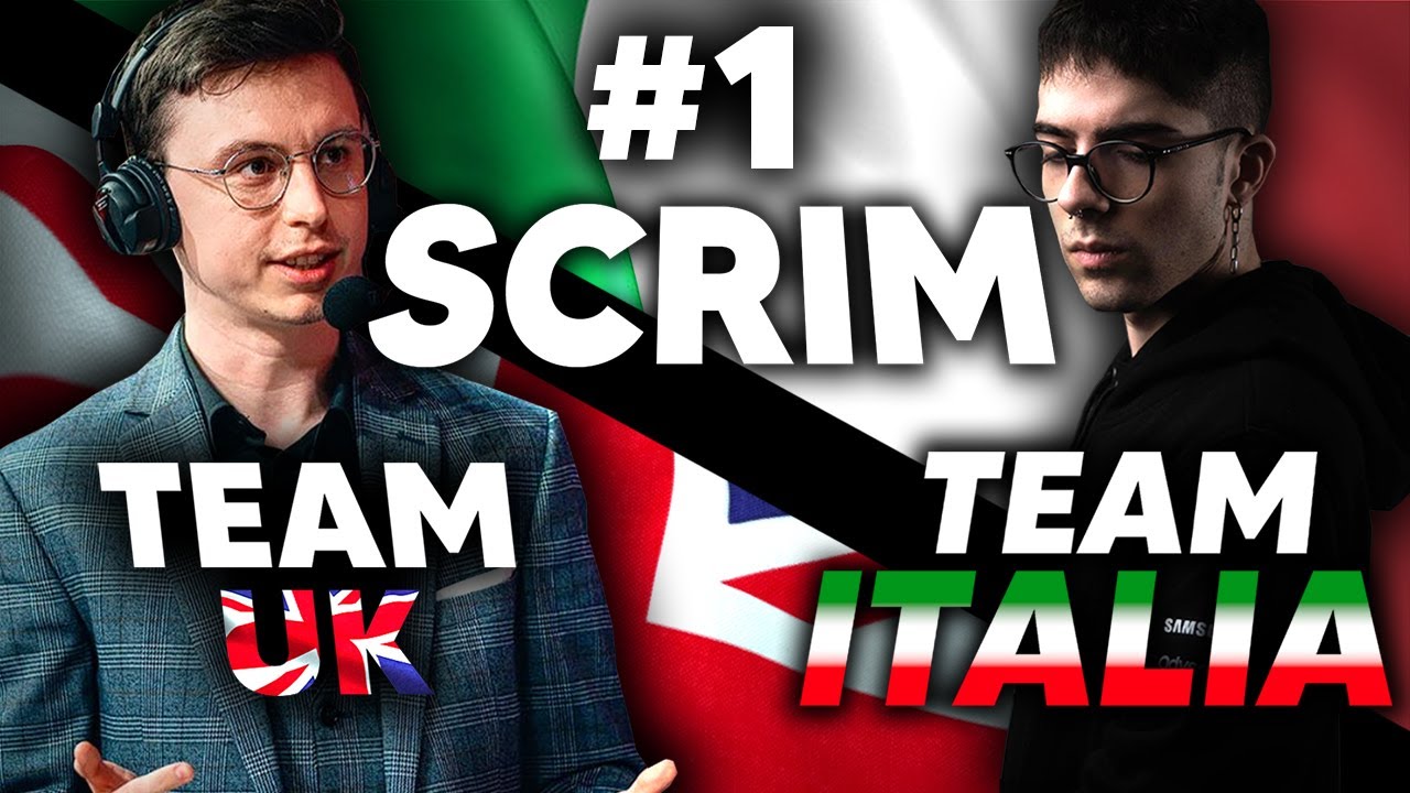 TEAM ITALY VS TEAM CAEDREL - SCRIM GAME 1 - YouTube