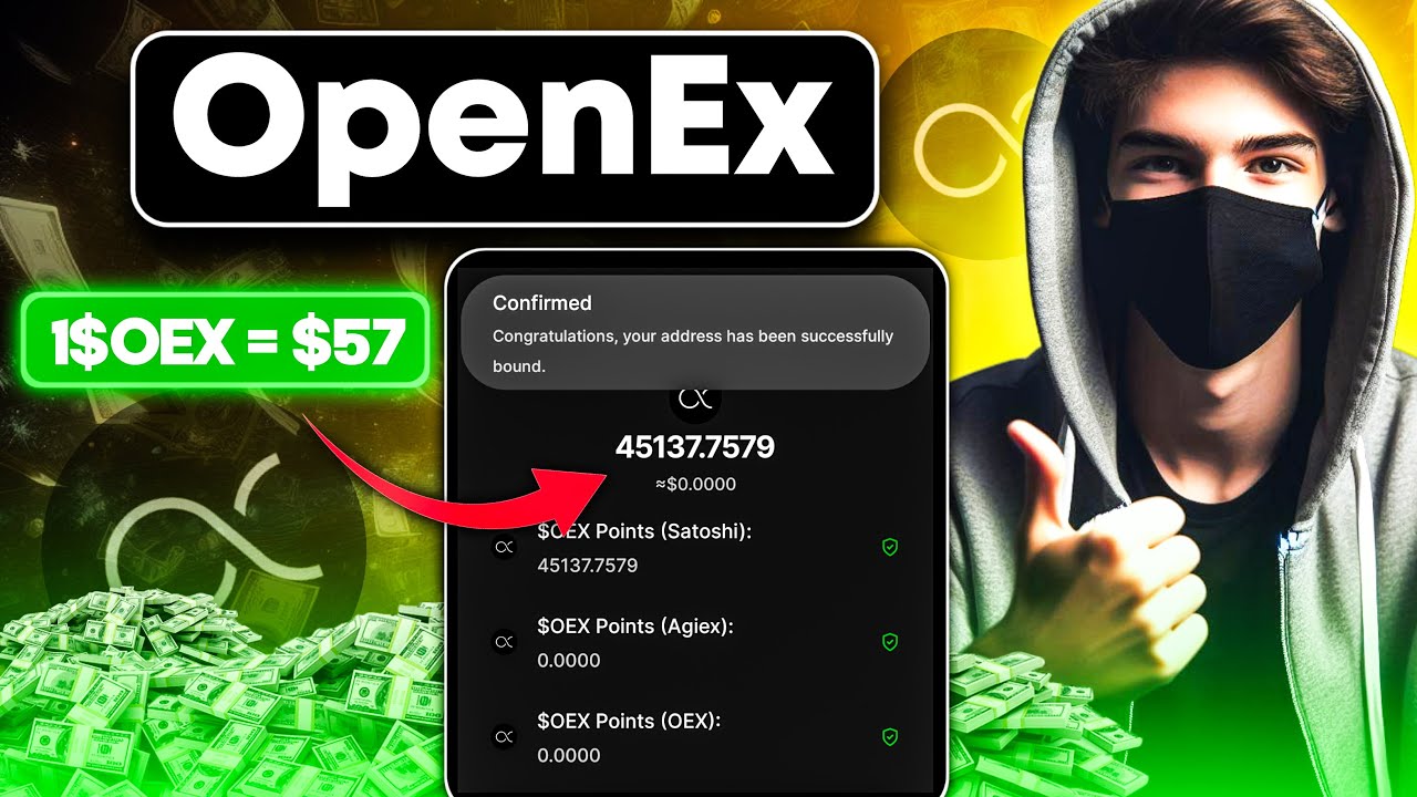 OEX Withdrawal Update | Earn More $OEX Token | OpenEx New Update ...
