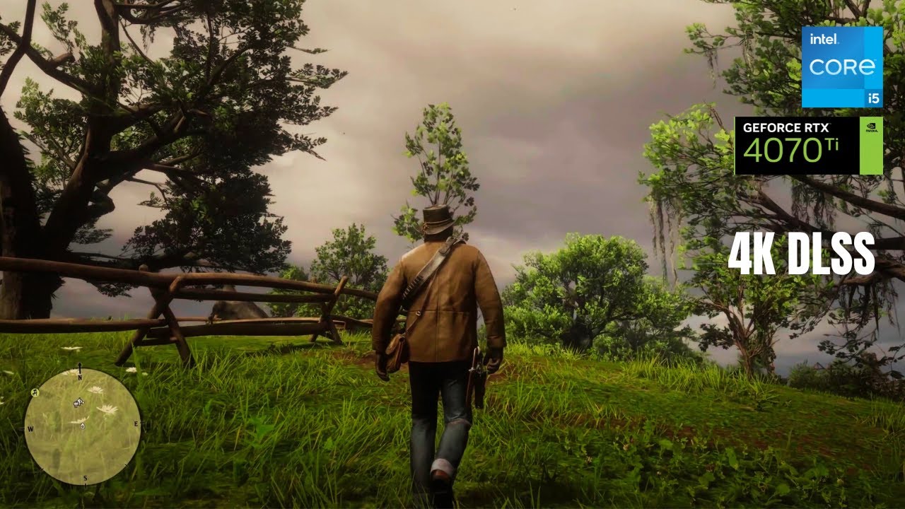 RDR 2 Gameplay 4K DLSS - RTX 4070 Ti - YouTube