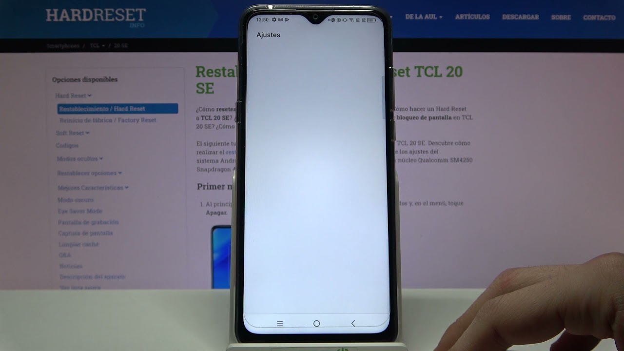 Cómo ver el IMEI y el número de serie en TCL 20 SE - verificar IMEI ...