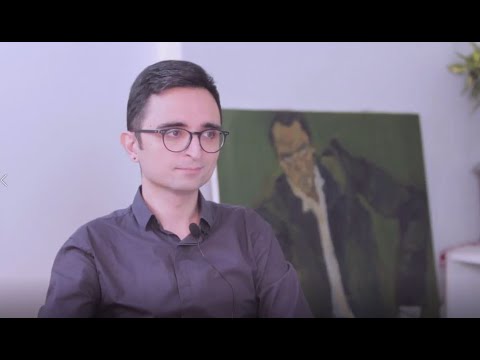 8 minute talkshow - Saleh Naghavi with Mehdi Oloomi Copywriter - YouTube