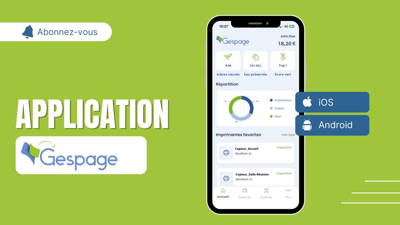 Application Mobile Gespage (FR) - YouTube