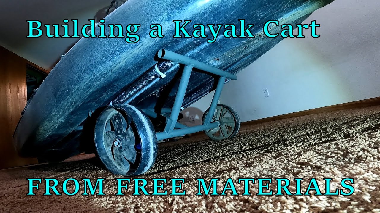 Building a homemade Kayak Cart - YouTube