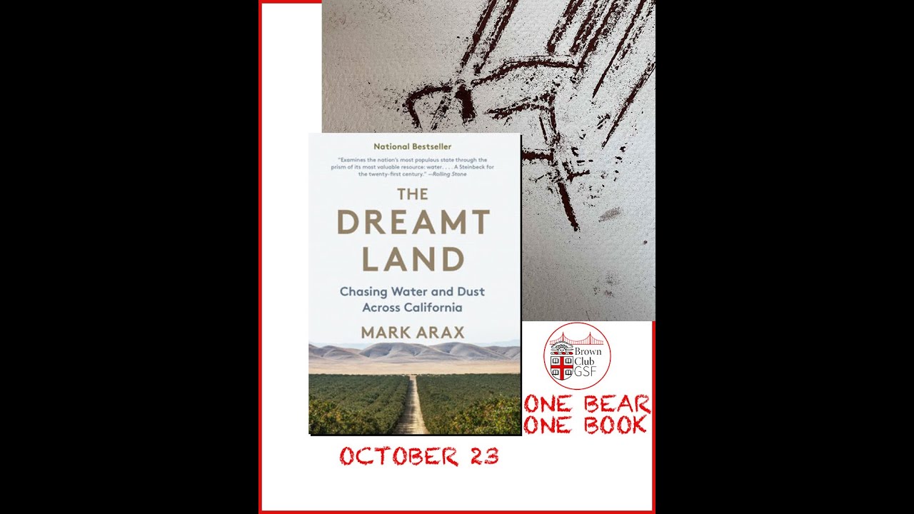 OneBear| OneBook Alumni Wide Book Club Author Mark Arax Discusses The ...