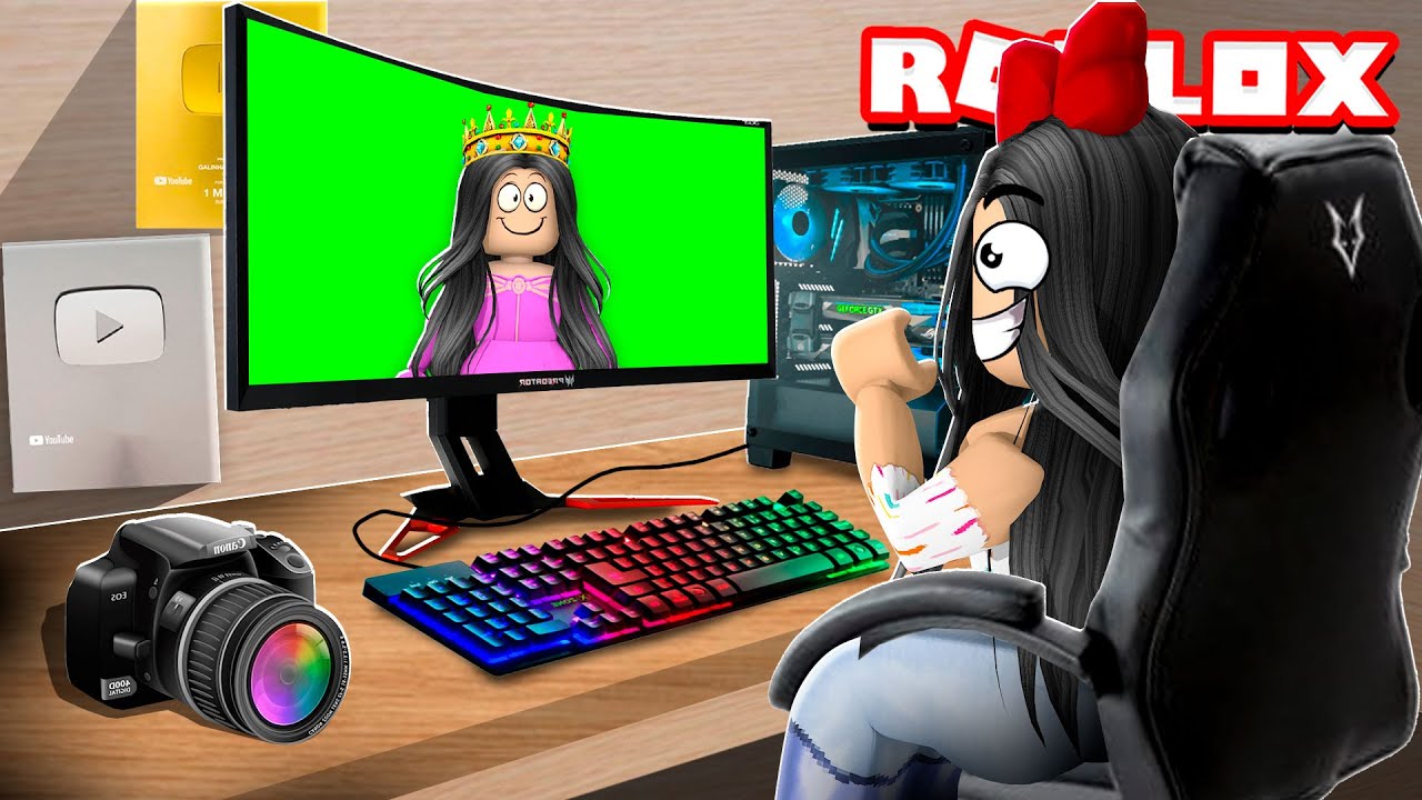 CAND Esti VLOGGER pe ROBLOX! - YouTube
