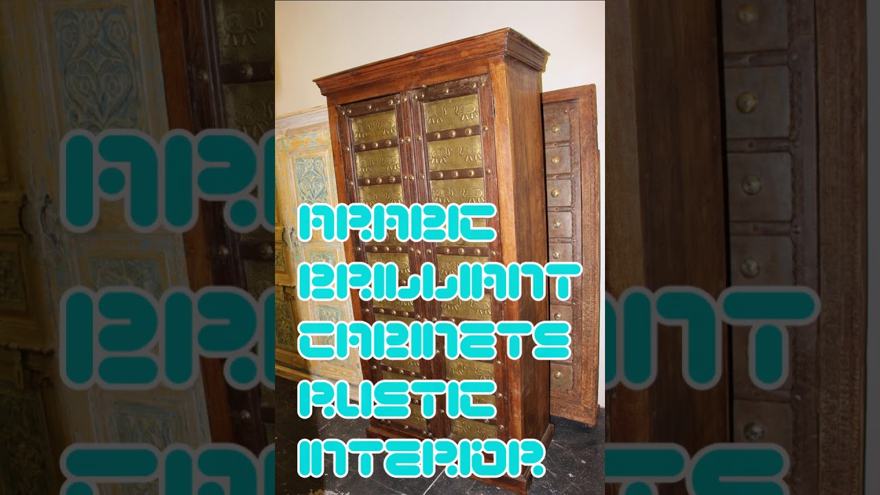 Arabic Brilliant Cabinets Rustic Interior - YouTube