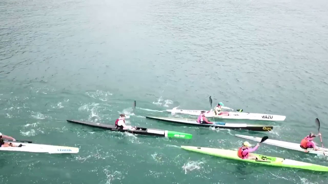 2017 ICF Canoe Ocean Racing World Championships Lady Race Start - YouTube