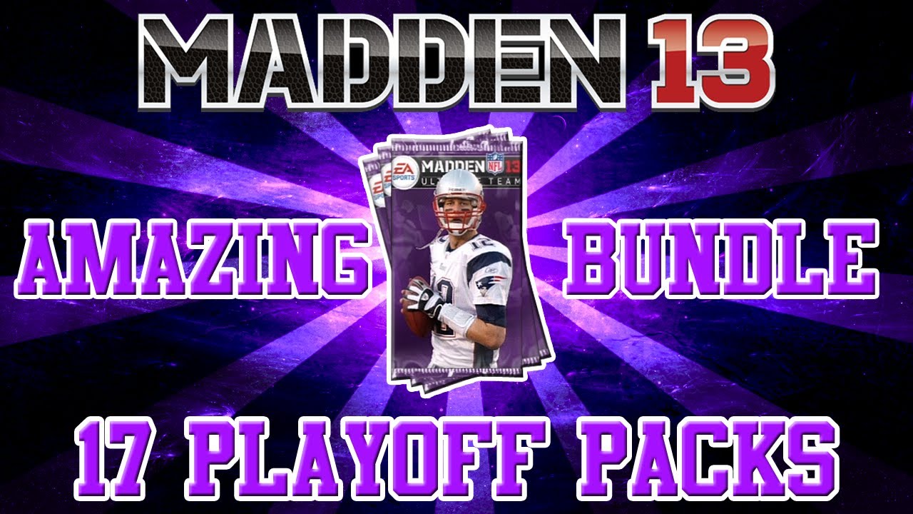 MUT 13: AMAZING Playoff Bundle - Opening 17 packs! | Madden Ultimate ...