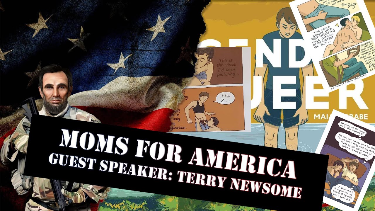Moms for America fight for the children Guest Speaker Terry Newsome ...